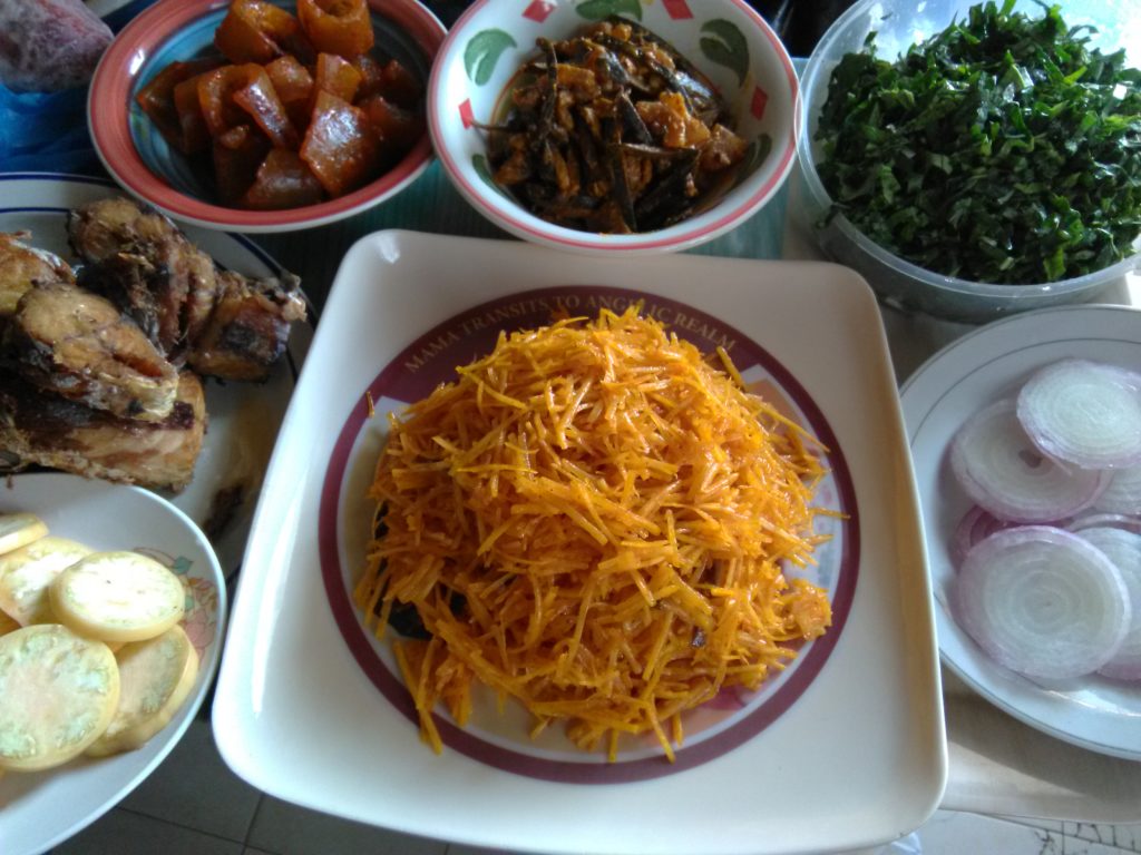 Igbo Dish, How to prepare Abacha. - Our Travel & Tour