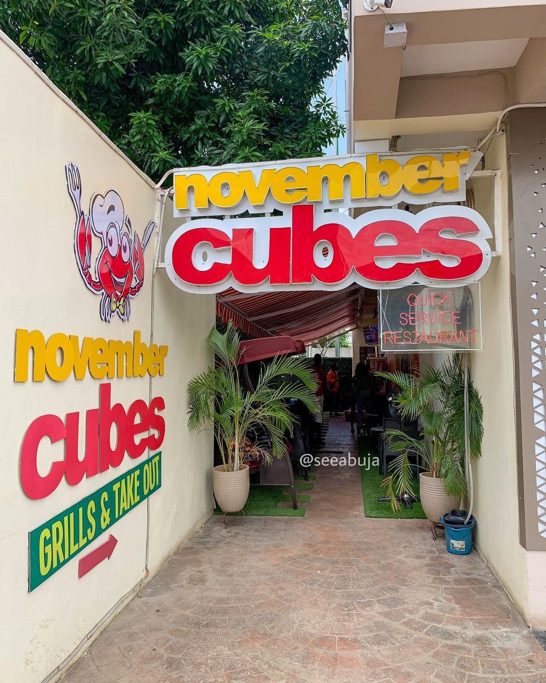 November Cubes Restaurant Abuja - Ou Travel and Tour